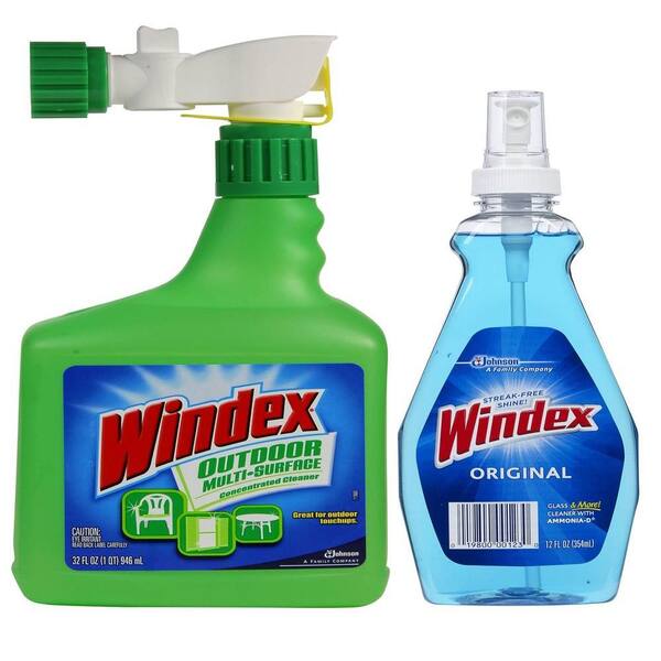 Windex 32 oz. Outdoor and Free 12 oz. Sprayer 628977 - The Home Depot