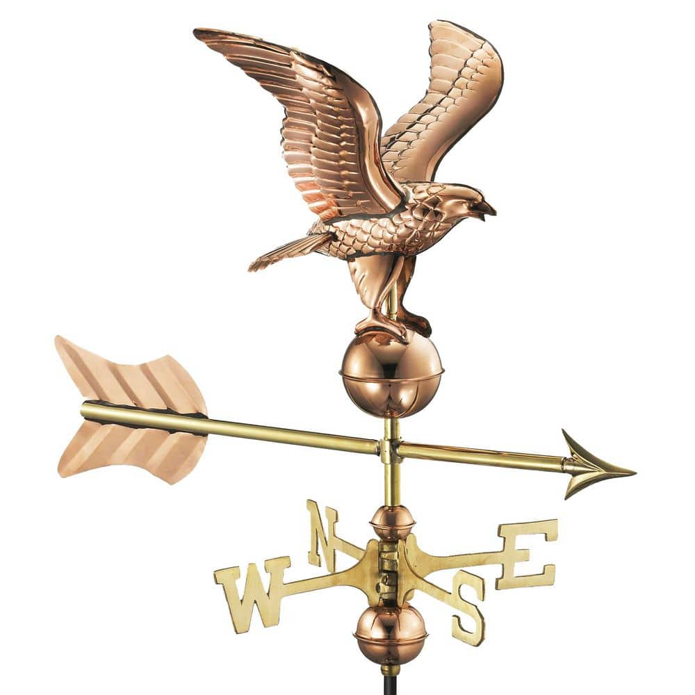 Good Directions Eagle Cottage Weathervane, Copper 0815PSR - The Home Depot