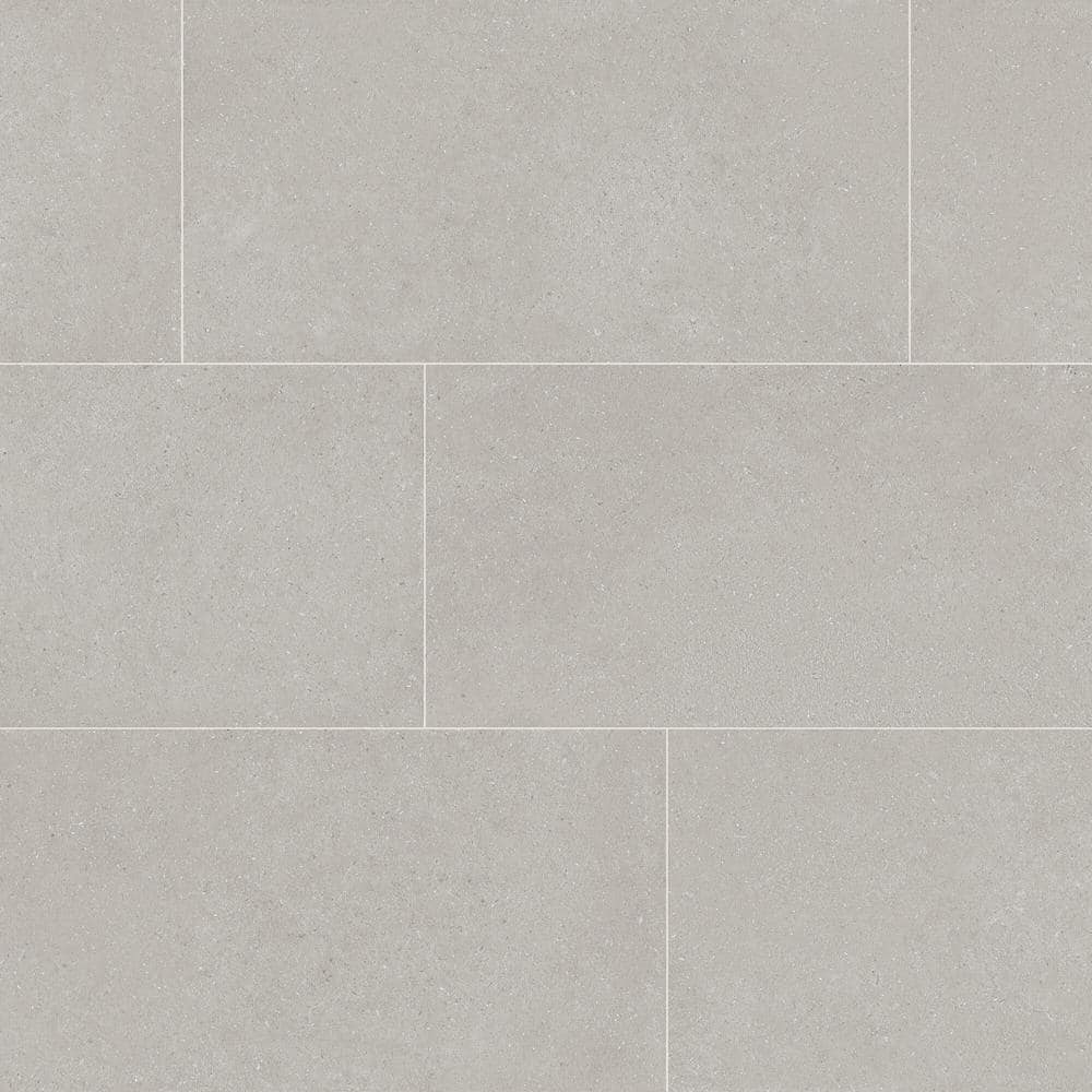 Daltile Outlander Dusk 24 in. x 48 in. Matte Porcelain Terrazzo Look Floor and Wall Tile (457.8 ...