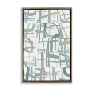 Stupell Industries Contemporary Linear Harmony by Hannah Dawson 1 Piece ...