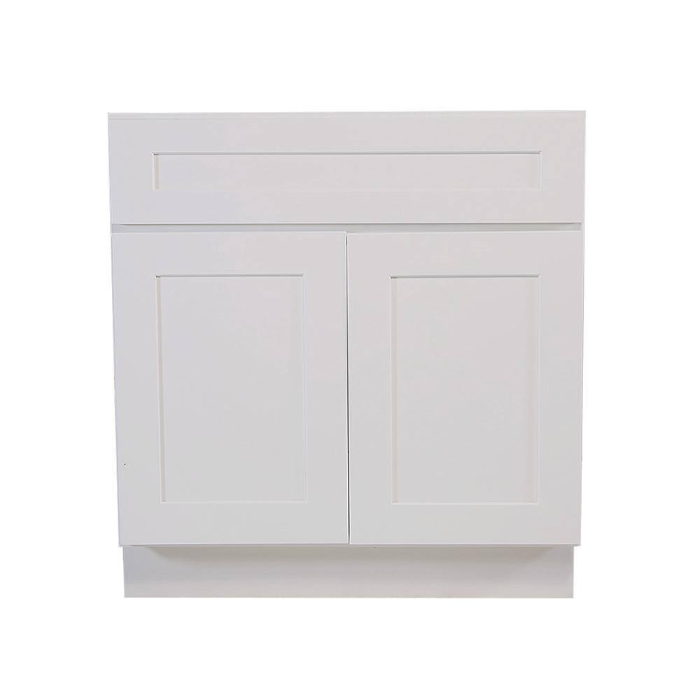 Design House Brookings Plywood Assembled Shaker 33x34 5x24 In 2 Door