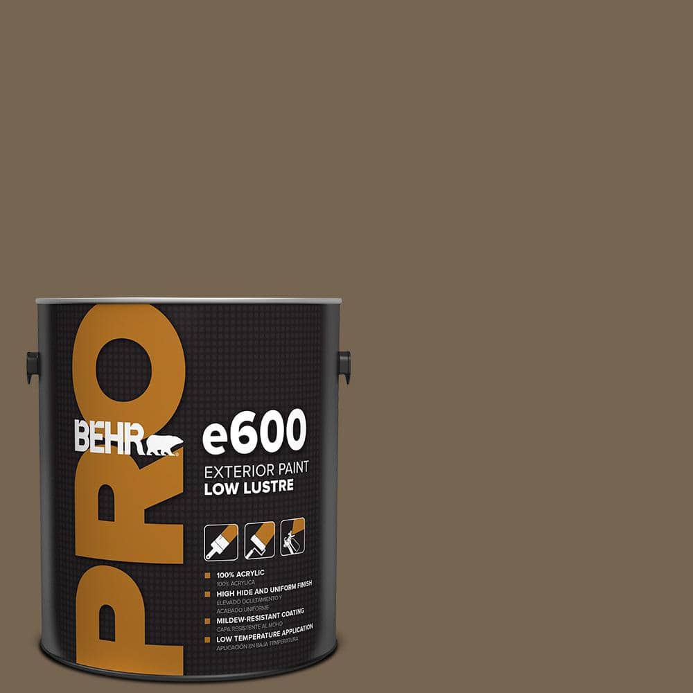 BEHR PRO 1 gal. #BNC-35 Ground Pepper Low Luster Exterior Paint PR62301 ...