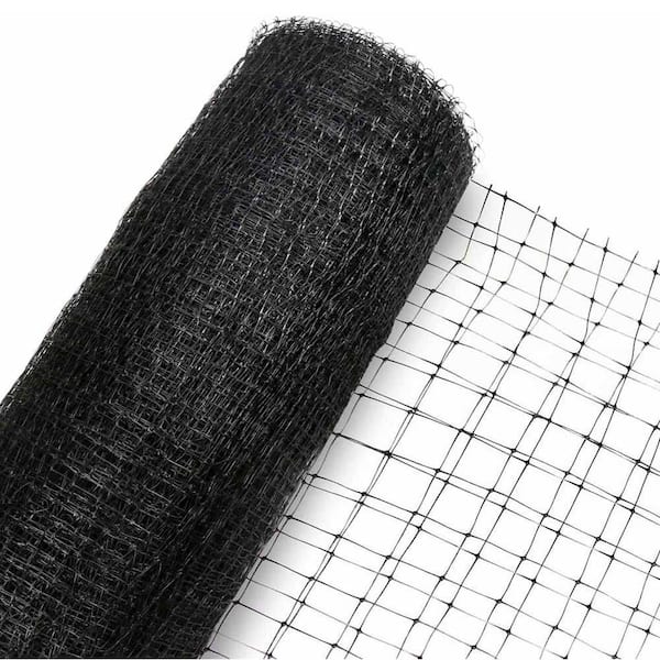 .N/A 50 ft. x 50 ft. Heavy Duty Mesh Netting for Chicken Coop, Garden ...