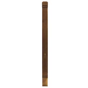 ProWood 4 in. x 4 in. x 4-1/2 ft. Pine Pressure-Treated Finial-Ready ...