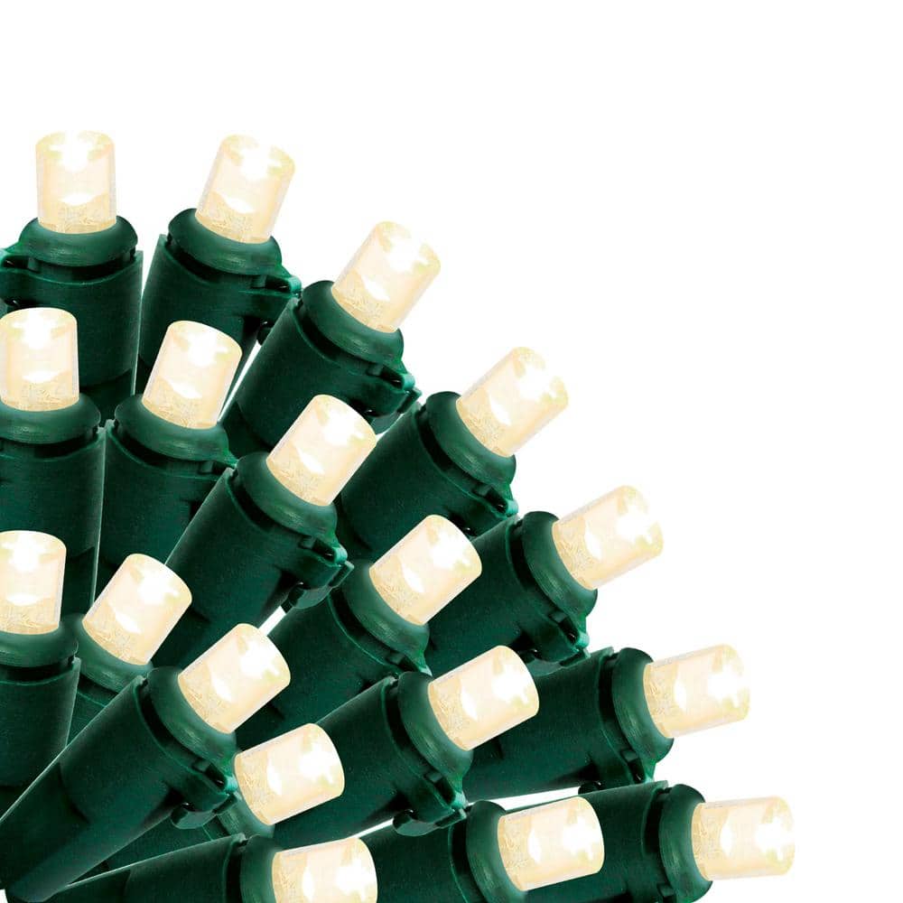 Brite Star 50-Light Micro Mini Flex-Shape LED Light String, Warm White ...