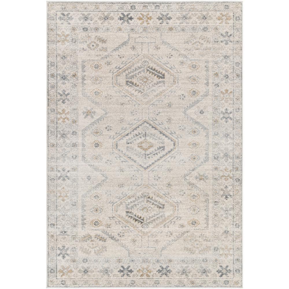Livabliss Alpharetta Medium Gray Diamond 7 ft. x 9 ft. Indoor Area Rug ...