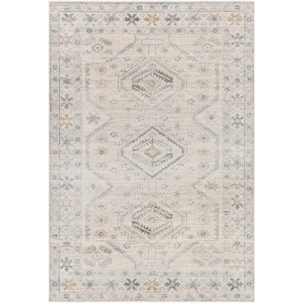 Livabliss Alpharetta Medium Gray Diamond 7 ft. x 9 ft. Indoor Area Rug ...