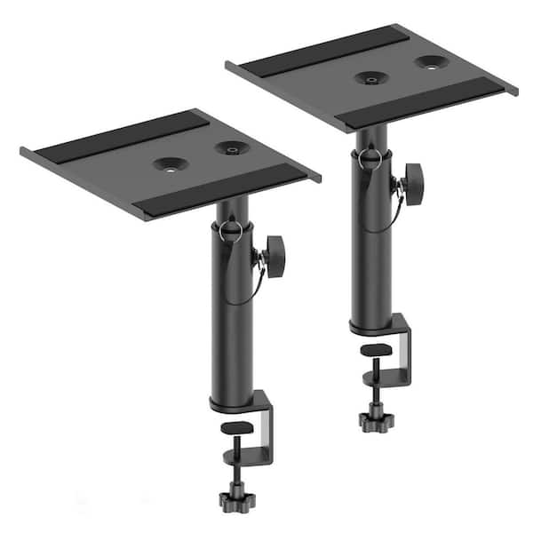 Vrbgify Studio Monitor Stand Set Desktop Clamp Adjustable Height ...