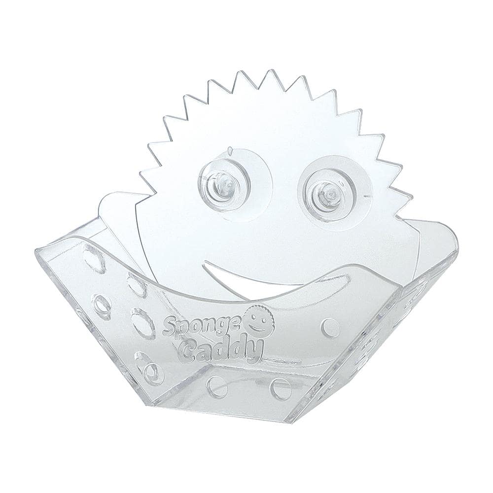 Scrub Daddy Sponge Caddy 1ct-White Translucent 859547004695 - The Home ...
