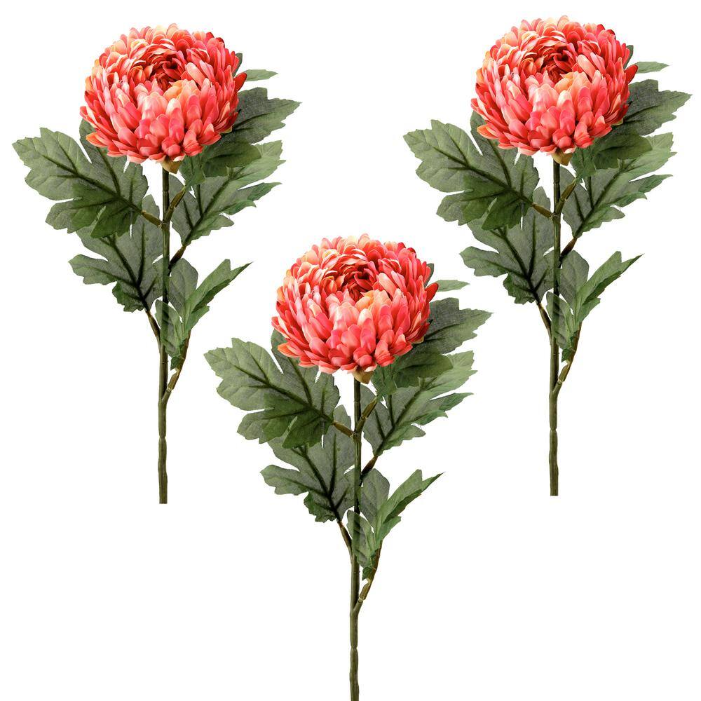 Regency International 23 in. Pink Artificial Aster Flower Stem MTF24162 ...