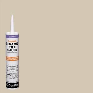 Custom Building Products Polyblend #122 Linen 10.5 oz. Sanded Ceramic ...