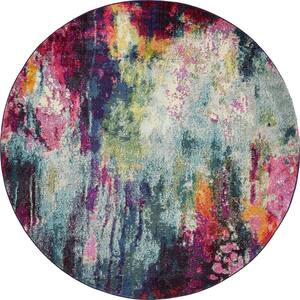 Unique Loom Chromatic Multi 10 ft. 6 in. x 16 ft. 5 in. Area Rug 3140970