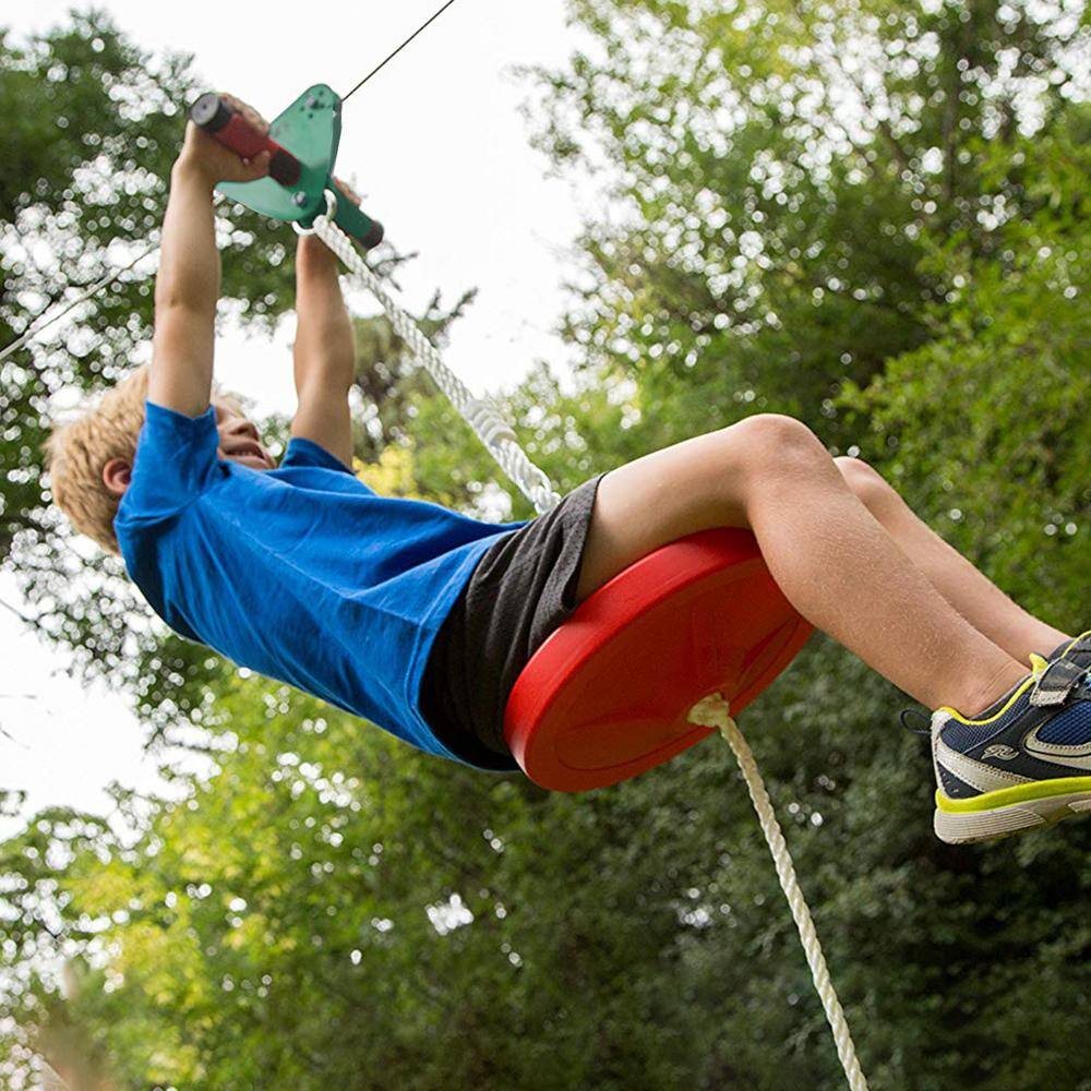 Backyard Zipline Kit 100 ft. Slacker Heart Shaped | Ubuy Nepal