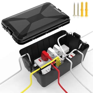 Vrbgify Medium Outdoor Electrical Box Waterproof, Weatherproof ...