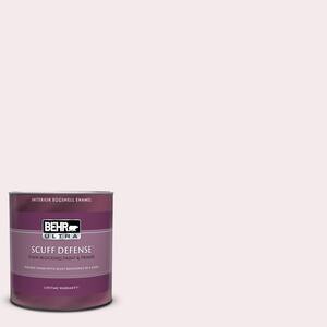 BEHR PREMIUM PLUS 1 gal. #100A-1 Barely Pink Flat Low Odor Interior ...