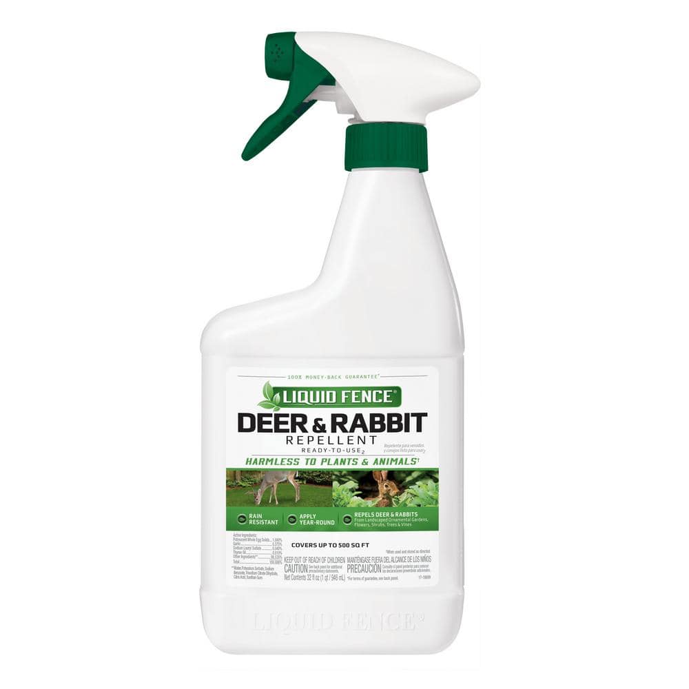 Reviews for Liquid Fence 32 oz. Ready-to-Use Deer and Rabbit Repellent ...