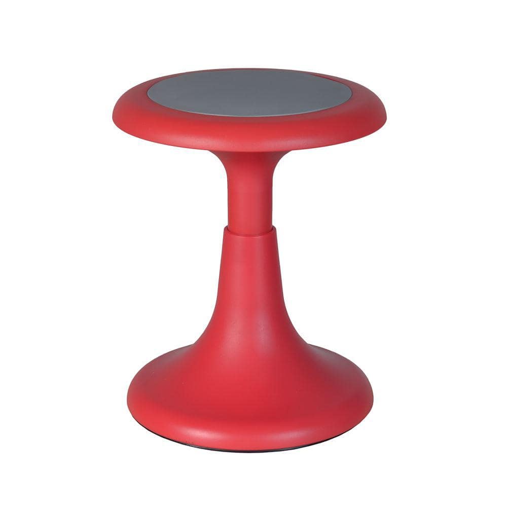 Regency Illuminate 15 in. Red Wobble Stool HD1620RD - The Home Depot