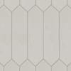 Daltile LuxeCraft Desert Gray Glossy 3 in. x 12 in. Glazed Ceramic ...