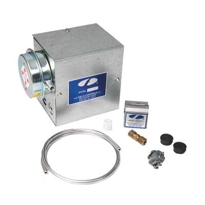 Field Controls Power Vent 5 in. Galvanized Outside Mount SWG-5