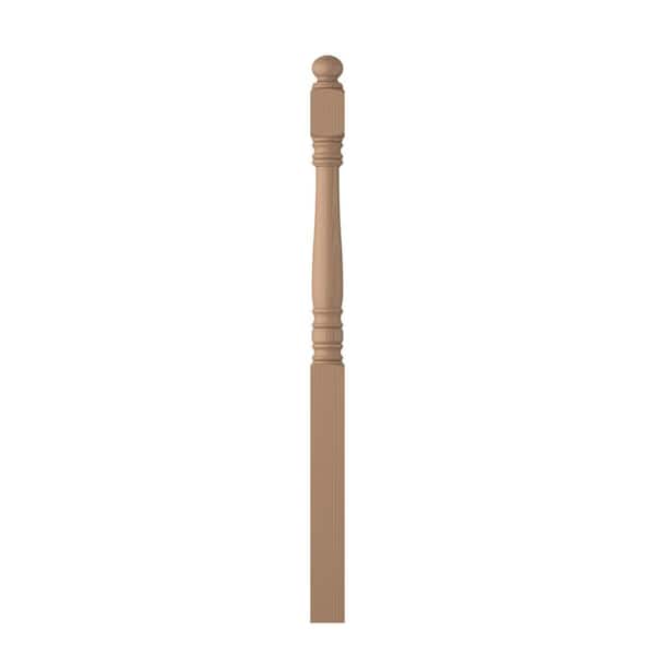 L. J. SMITH STAIR SYSTEMS 3 in. D x 3 in. W x 50 in. L Unfinished ...