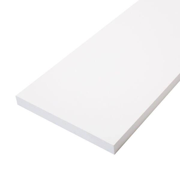 CMPC 1 in. x 8 in. x 16 ft. Primed Pine Finger-Joint Board 702678 - The ...