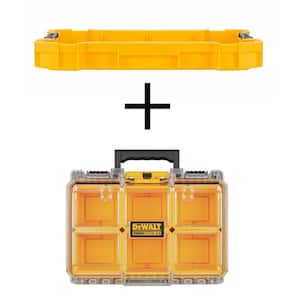 DEWALT TOUGHSYSTEM 2.0 Deep Tool Tray and TOUGHSYSTEM 2.0 Shallow Tool ...