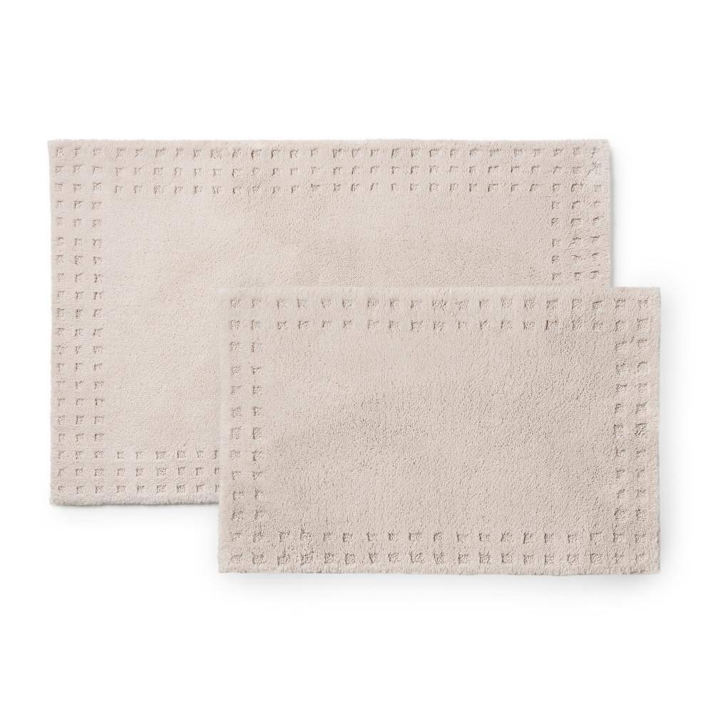 Christy Living 2-Piece Brixton Bath Rug Set in Birch 12A9026799A2080190