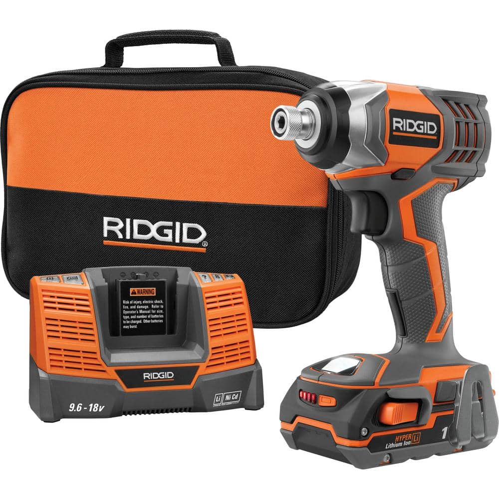 Reviews for RIDGID X4 18-Volt Lithium-Ion 1/4 in. Cordless Impact ...