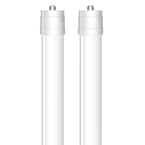 Feit Electric 40-Watt 8 ft. T8/T12 FA8 Single Pin Type B Ballast Bypass Linear LED Tube Light ...
