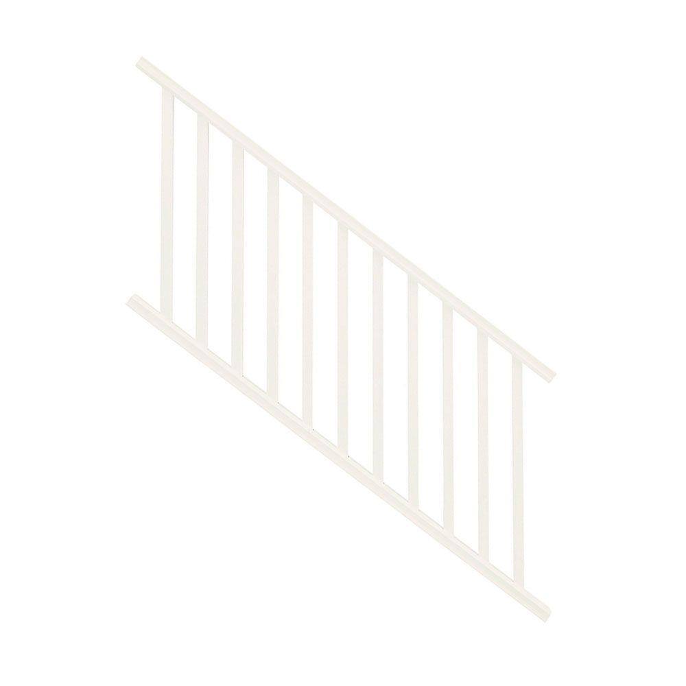 Veranda Regency 6 ft. Composite Stair Kit SEC14RWSR11KD - The Home Depot