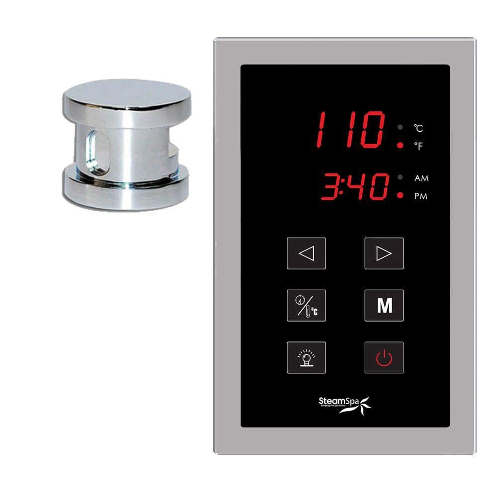 SteamSpa Oasis Series Upgrade Control Kit with Digital Read Out Touch ...