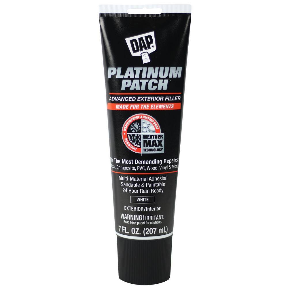 DAP Platinum Patch 7 oz. Advanced Exterior Spackling Paste (6-Pack ...