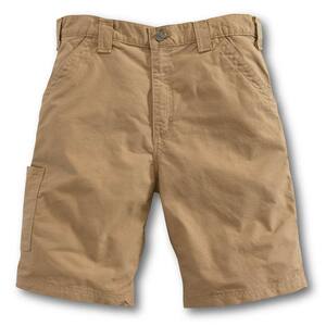 Carhartt Men's Regular 34 Light Brown Cotton Shorts B147-LBR - The Home ...