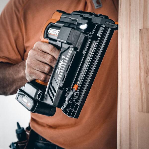 Reviews for Freeman 18V Cordless 2 in 1 18 Gauge 2 in. Nailer Stapler Kit with Batteries Charger Case and Fasteners 1000 Count Pg 1 The Home Depot