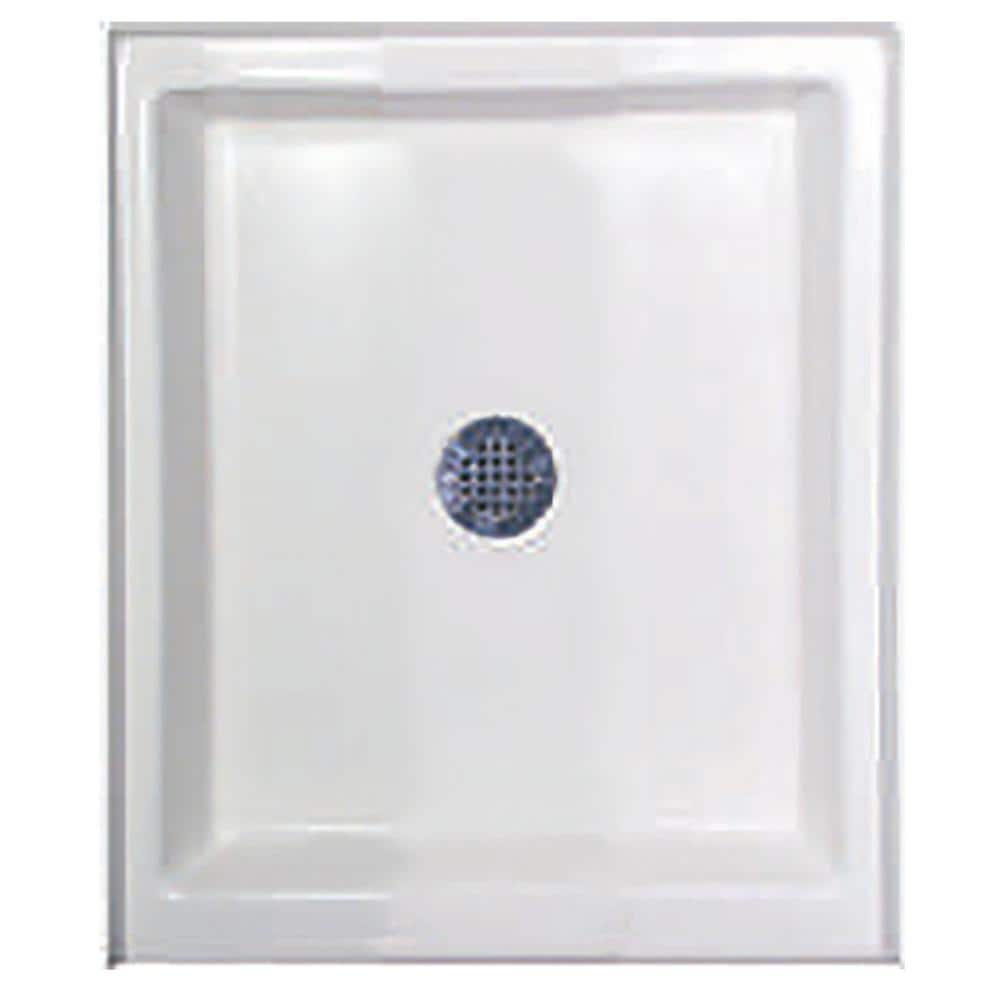 Hydro Systems 42 in. x 48 in. Single Threshold Shower Base in White ...