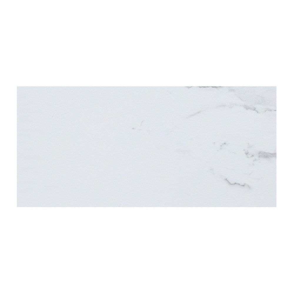 PALISADE 11in x 4. 5in Vinyl Wall Tile Sample in Carrara Marble PAL10 ...