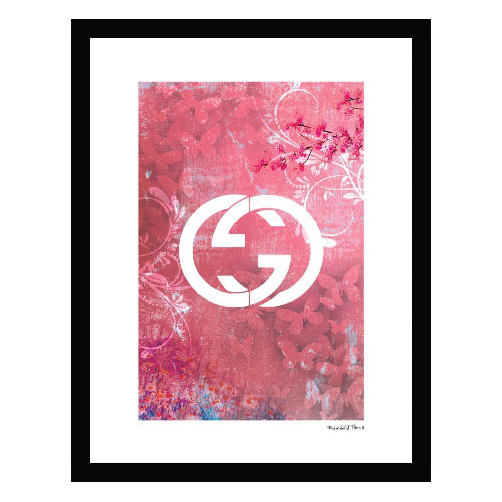 VENICE BEACH Collections Fashion Deco Designer Logo-Framed Print by ...