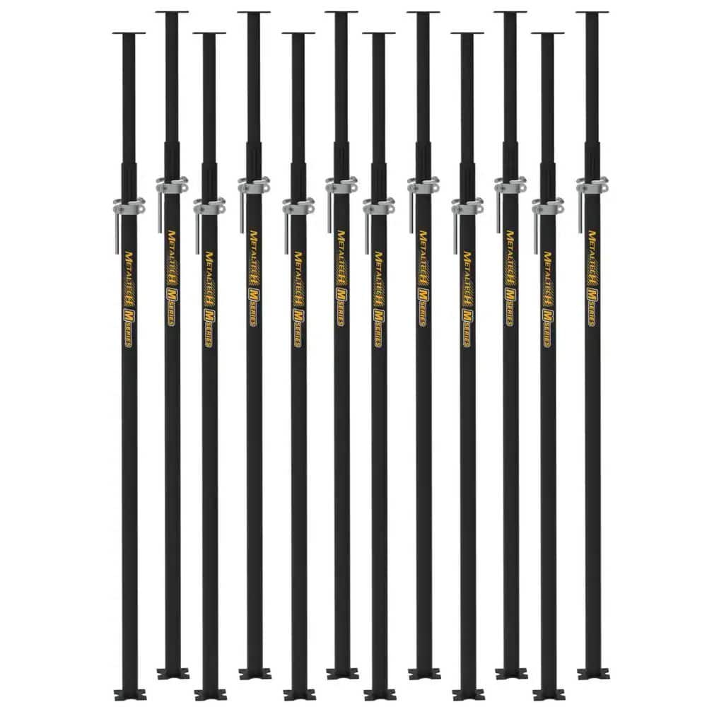 MetalTech 8 ft. 6 in. to 13 ft. Medium Duty Adjustable Shoring Post ...