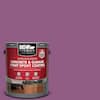 BEHR PREMIUM 1 gal. #OSHA-4 OSHA SAFETY PURPLE Self-Priming 1-Part ...