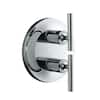 KOHLER Purist 2-Handle Valve Handle in Polished Chrome (Valve Not ...