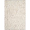SAFAVIEH Studio Leather Ivory 4 ft. x 6 ft. Abstract Geometric Area Rug ...