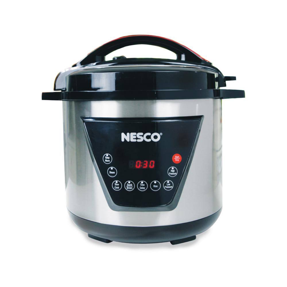 Nesco The 8 Quart Digital Pressure Cooker is sleek, safe, quiet, and 4 ...