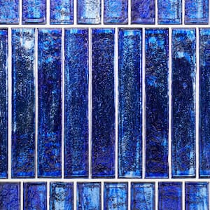 Ivy Hill Tile Fargin Brick Ocean Rain 1.96 in. x 11.81 in. Polished ...