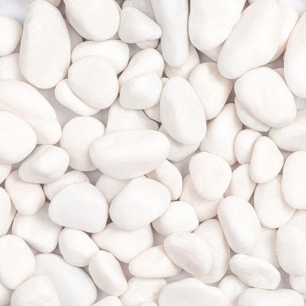 Justincity 14.45in. x 10.04in. x 3.35in. Oval White Polished Natural ...