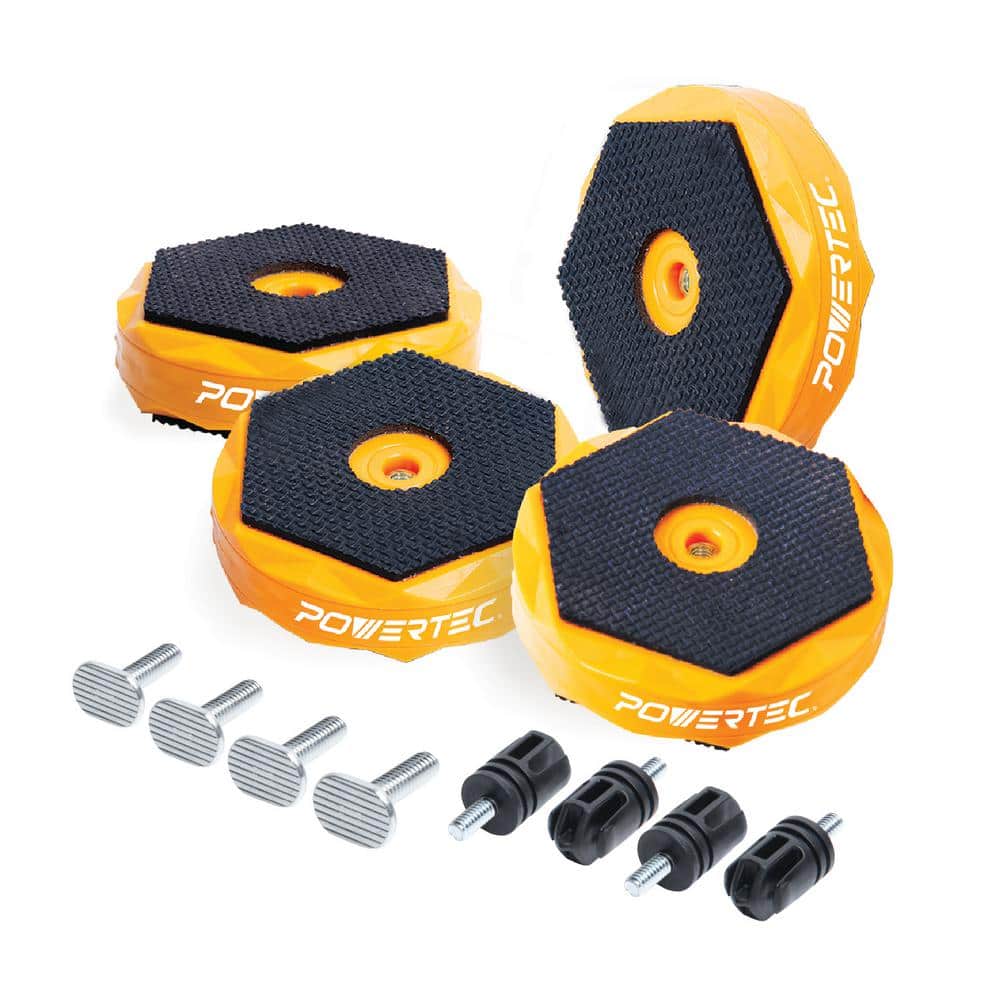 ‎POWERTEC T Track and Work Bench Stops Plus Work Grippers and Finishing ...