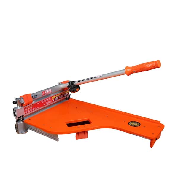 Laybus 13 in. Vinyl Floor Cutter with Wheels, Easy Angle Flooring Tools ...