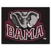 FANMATS NCAA University of Alabama Black 3 ft. x 4 ft. Rectangle Indoor ...