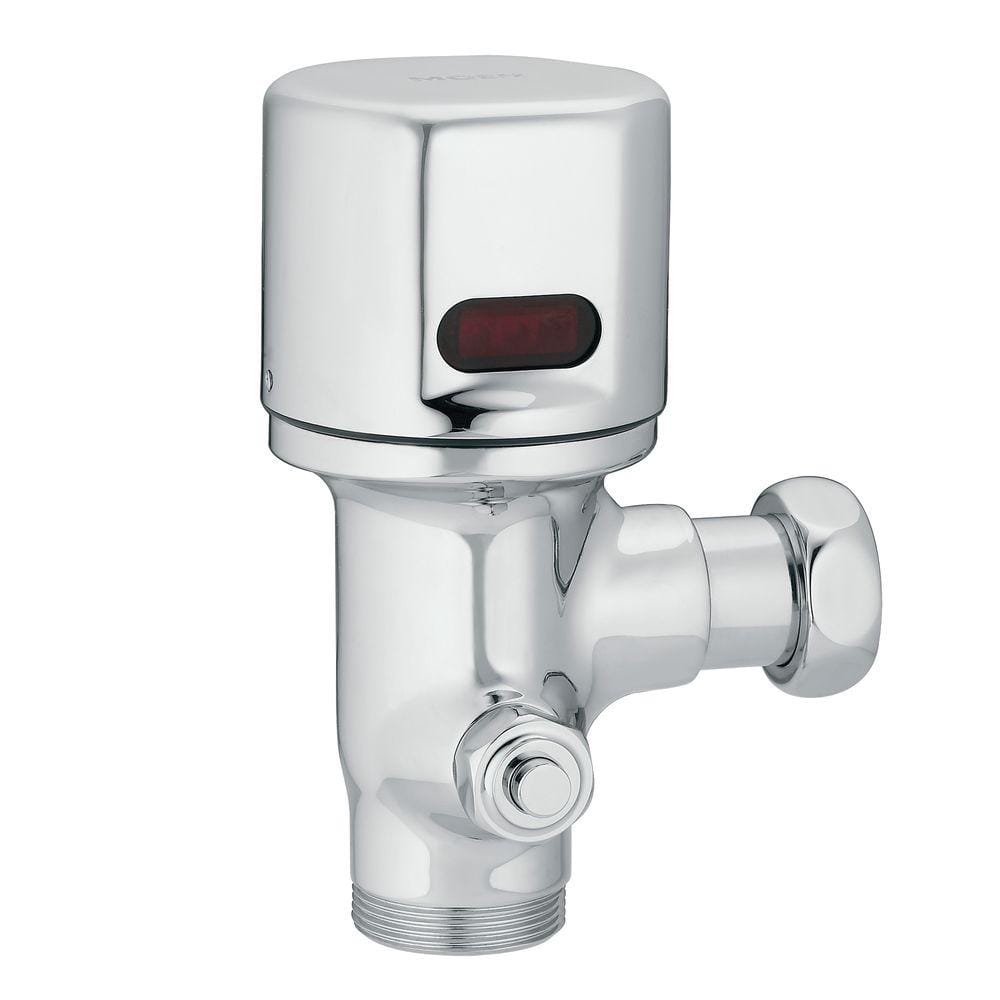 MOEN M-Power Sensor Operated Closet Flush Valve in Chrome 8310RDF16 ...
