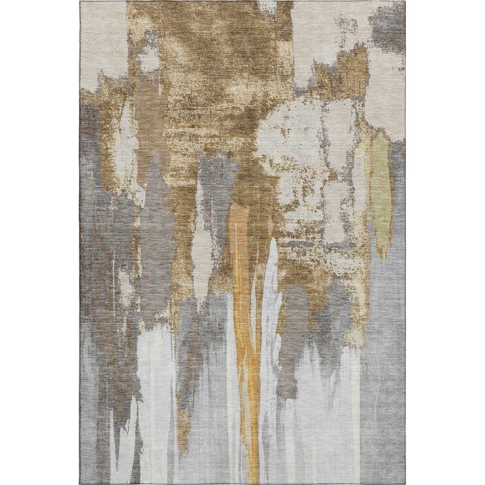 Addison Rugs Mayfield Premium Machine Washable Abstract AMF1979 Ivory 3 ...