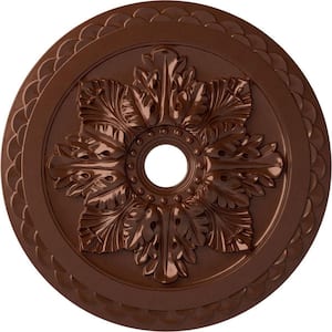 Ekena Millwork 2 in. x 23-5/8 in. x 23-5/8 in. Polyurethane Bordeaux ...